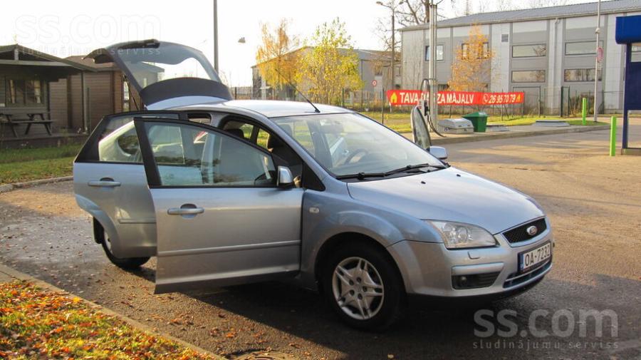 Ford Focus 2007 in Riga, with an engine capacity of 1.60 L and mileage of 154 thousand km for 2250 €, photo 20 on AUTOMOTO.COM.LV
