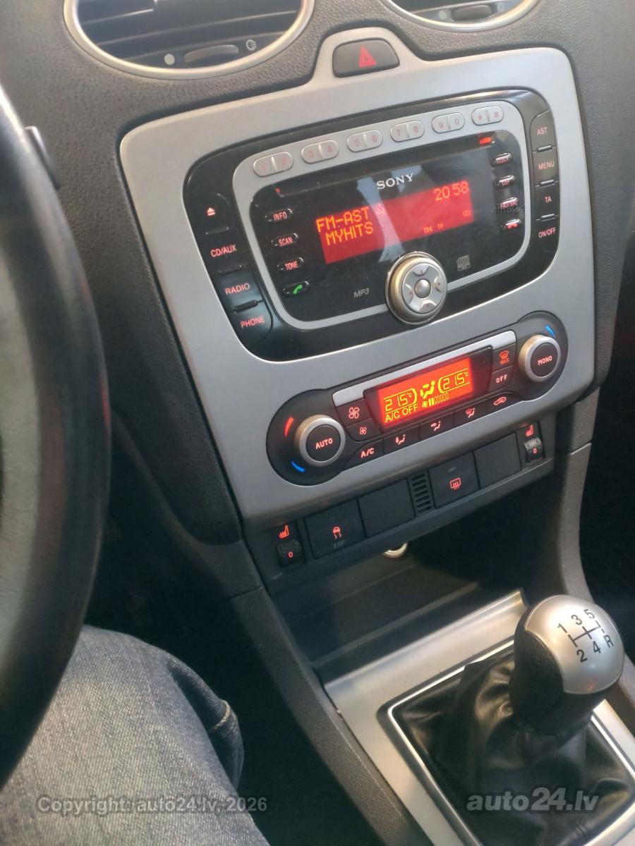 Ford Focus 2007 Tartu, ar dzinēja tilpumu 1.60 L un nobraukumu 108 tūkst. km par 3590 €, foto 9 vietnē AUTOMOTO.COM.LV