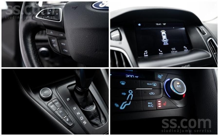 Ford Focus 2017 in Tallinn, with an engine capacity of 1.00 L and mileage of 88 thousand km for 7399 €, photo 14 on AUTOMOTO.COM.LV