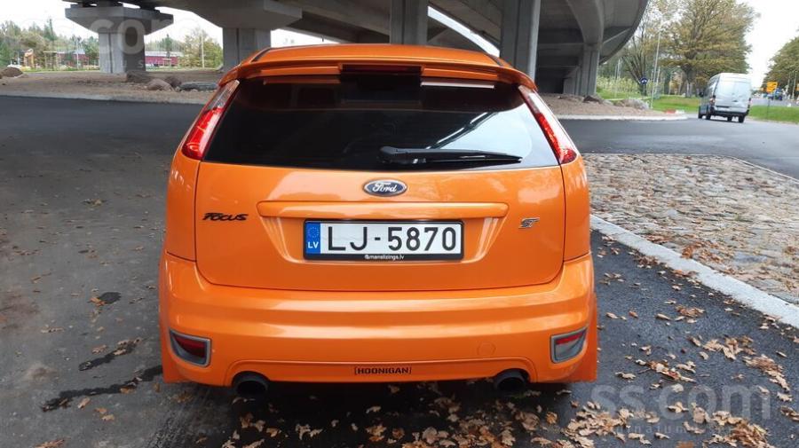 Orange Ford Focus 2007 in Riga, with an engine capacity of 2.50 L and mileage of 237 thousand km for 6500 €, photo 5 on AUTOMOTO.COM.LV