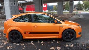 Orange Ford Focus 2007 in Riga, with an engine capacity of 2.50 L and mileage of 237 thousand km for 6500 €, photo 27 on AUTOMOTO.COM.LV