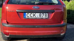 Oranžs Ford Focus 2006 Kauņa, ar dzinēja tilpumu 1.60 L un nobraukumu 126 tūkst. km par 3800 €, foto 27 vietnē AUTOMOTO.COM.LV