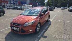 Orange Ford Focus 2013 in Riga, with an engine capacity of 2.00 L and mileage of 234 thousand km for 3450 €, photo  on AUTOMOTO.COM.LV