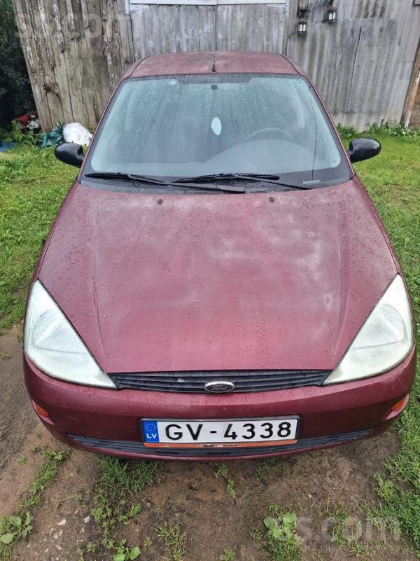 Sarkans Ford Focus 1999 Saldus, ar dzinēja tilpumu 1.60 L un nobraukumu 189 tūkst. km par 450 €, foto 2 vietnē AUTOMOTO.COM.LV