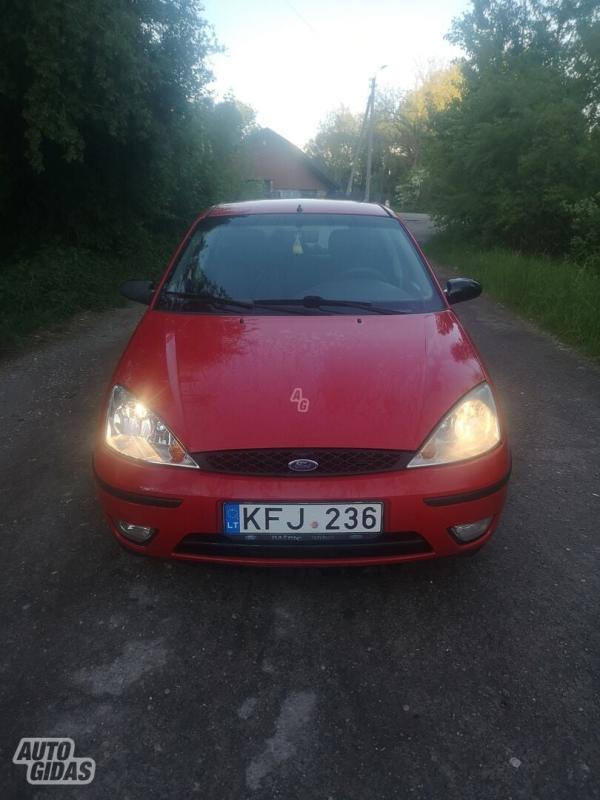 Sarkans Ford Focus 2003 Jonava, ar dzinēja tilpumu 1.80 L un nobraukumu 258 tūkst. km par 430 €, foto 9 vietnē AUTOMOTO.COM.LV