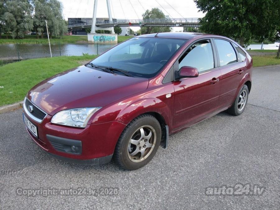 Red Ford Focus 2005 in Tallinn, with an engine capacity of 1.60 L and mileage of 191 thousand km for 1160 €, photo 1 on AUTOMOTO.COM.LV