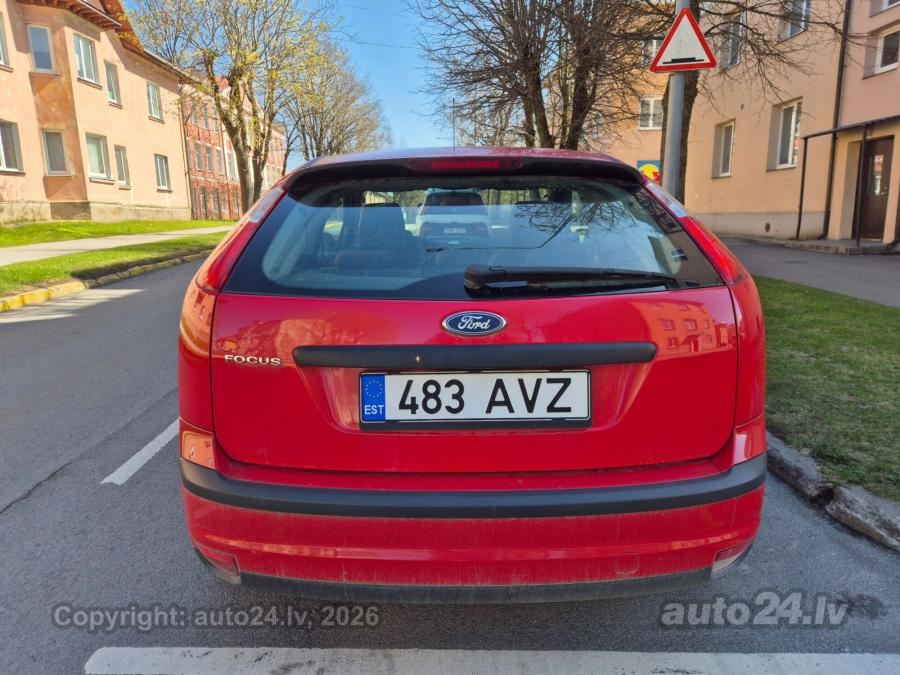 Sarkans Ford Focus 2006 Tallina, ar dzinēja tilpumu 1.40 L un nobraukumu 161 tūkst. km par 799 €, foto 5 vietnē AUTOMOTO.COM.LV