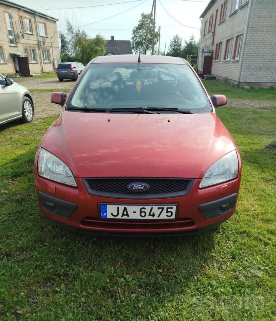 Sarkans Ford Focus 2006 Jelgava, ar dzinēja tilpumu 1.60 L un nobraukumu 265 tūkst. km par 1500 €, foto 3 vietnē AUTOMOTO.COM.LV