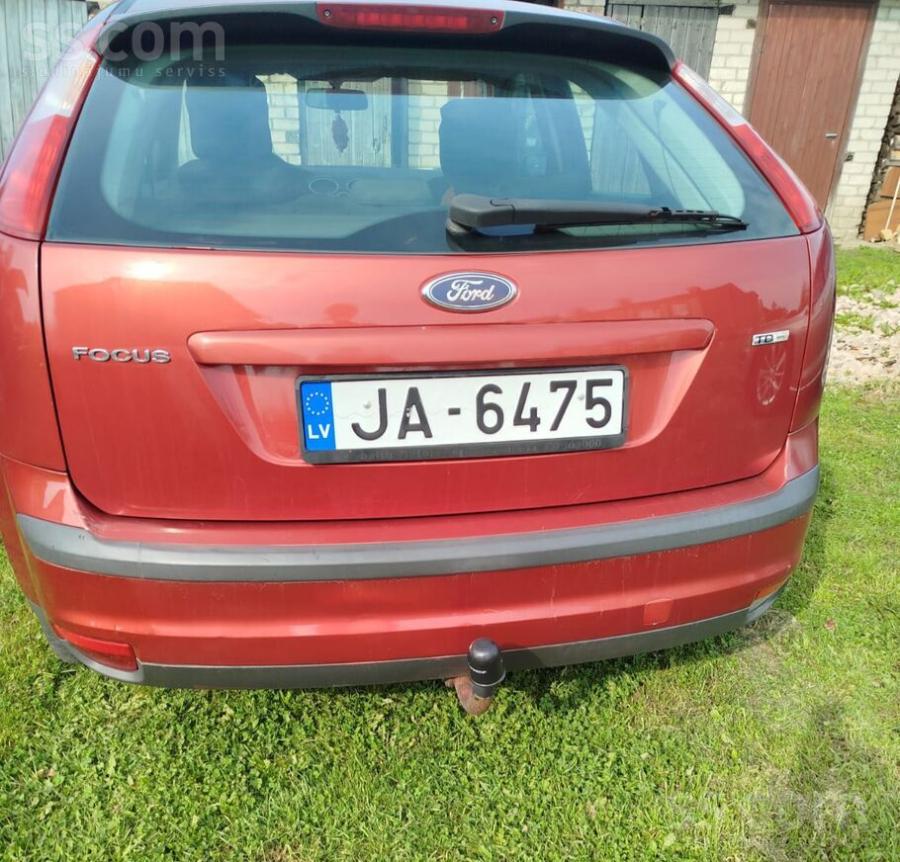 Sarkans Ford Focus 2006 Jelgava, ar dzinēja tilpumu 1.60 L un nobraukumu 265 tūkst. km par 1500 €, foto 4 vietnē AUTOMOTO.COM.LV