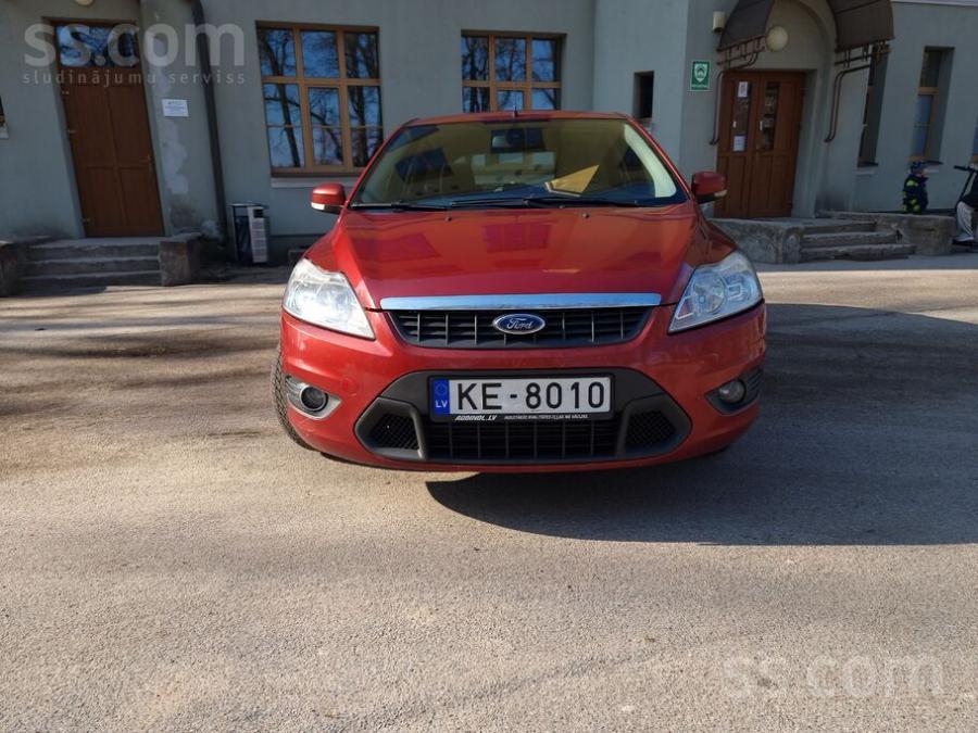 Red Ford Focus 2010 in Valmiera, with an engine capacity of 2.00 L and mileage of 0 thousand km for 1490 €, photo 1 on AUTOMOTO.COM.LV