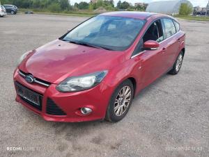 Sarkans Ford Focus 2011 Kelmė, ar dzinēja tilpumu 1.56 L un nobraukumu 280 tūkst. km par 1850 €, foto  vietnē AUTOMOTO.COM.LV