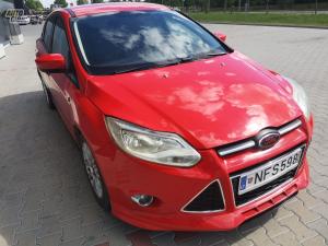 Red Ford Focus 2014 in Siauliai, with an engine capacity of 2.00 L and mileage of 144 thousand km for 2700 €, photo 21 on AUTOMOTO.COM.LV