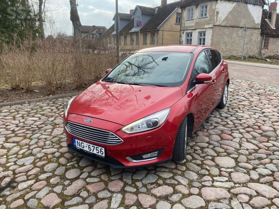 Sarkans Ford Focus 2015 Kuldīga, ar dzinēja tilpumu 2.00 L un nobraukumu 163 tūkst. km par 6500 €, foto 5 vietnē AUTOMOTO.COM.LV