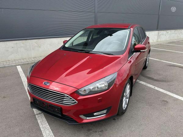 Sarkans Ford Focus 2015 Telšiai, ar dzinēja tilpumu 1.50 L un nobraukumu 268 tūkst. km par 3700 €, foto 3 vietnē AUTOMOTO.COM.LV