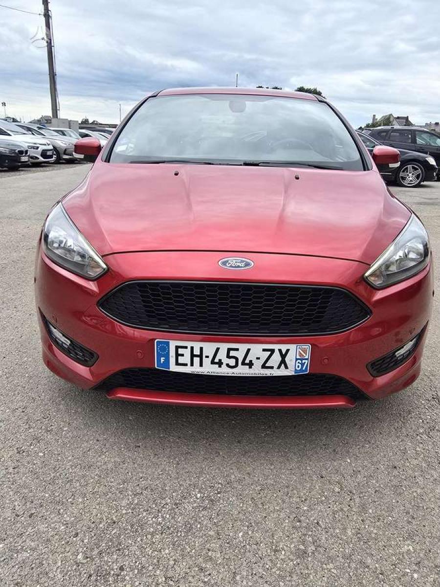Red Ford Focus 2016 in Taurage, with an engine capacity of 1.00 L and mileage of 163 thousand km for 6800 €, photo 1 on AUTOMOTO.COM.LV