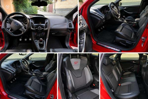Red Ford Focus 2016 in Panevezys, with an engine capacity of 2.00 L and mileage of 176 thousand km for 11000 €, photo 7 on AUTOMOTO.COM.LV