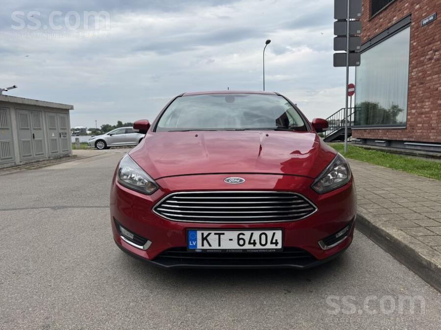 Sarkans Ford Focus 2017 Rīga, ar dzinēja tilpumu 1.50 L un nobraukumu 130 tūkst. km par 7450 €, foto 6 vietnē AUTOMOTO.COM.LV