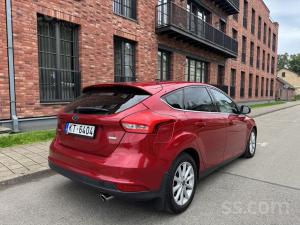 Sarkans Ford Focus 2017 Rīga, ar dzinēja tilpumu 1.50 L un nobraukumu 130 tūkst. km par 7450 €, foto 7 vietnē AUTOMOTO.COM.LV