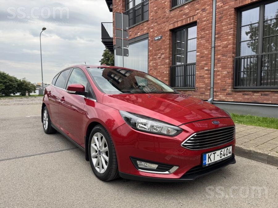 Sarkans Ford Focus 2017 Rīga, ar dzinēja tilpumu 1.50 L un nobraukumu 130 tūkst. km par 7450 €, foto 18 vietnē AUTOMOTO.COM.LV