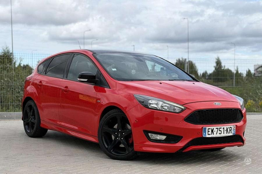 Sarkans Ford Focus 2017 Tauragė, ar dzinēja tilpumu 2.00 L un nobraukumu 180 tūkst. km par 7300 €, foto 4 vietnē AUTOMOTO.COM.LV
