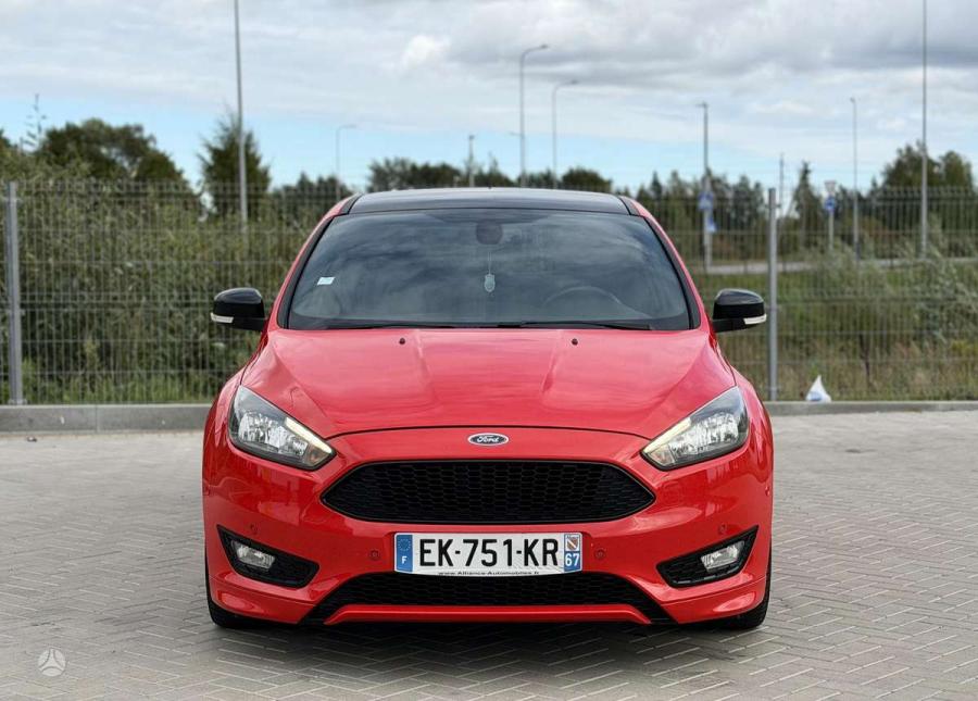 Sarkans Ford Focus 2017 Tauragė, ar dzinēja tilpumu 2.00 L un nobraukumu 180 tūkst. km par 7300 €, foto 6 vietnē AUTOMOTO.COM.LV