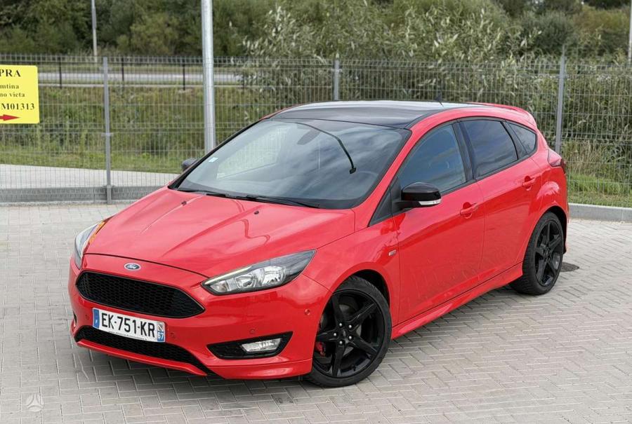 Sarkans Ford Focus 2017 Tauragė, ar dzinēja tilpumu 2.00 L un nobraukumu 180 tūkst. km par 7300 €, foto 8 vietnē AUTOMOTO.COM.LV