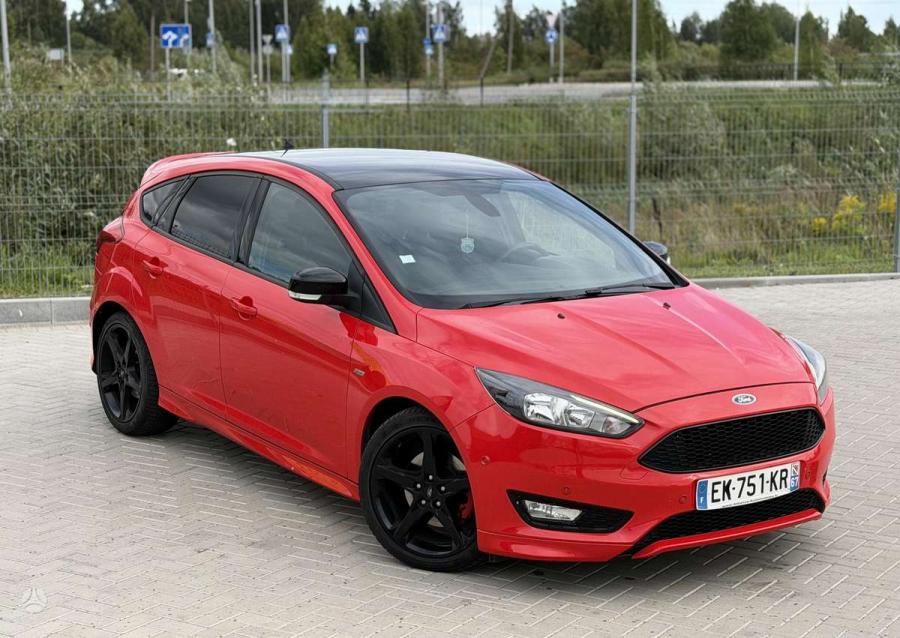 Sarkans Ford Focus 2017 Tauragė, ar dzinēja tilpumu 2.00 L un nobraukumu 180 tūkst. km par 7300 €, foto 11 vietnē AUTOMOTO.COM.LV