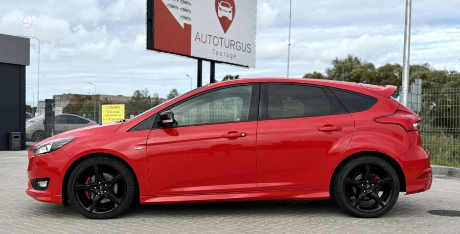 Sarkans Ford Focus 2017 Tauragė, ar dzinēja tilpumu 2.00 L un nobraukumu 180 tūkst. km par 7300 €, foto 13 vietnē AUTOMOTO.COM.LV