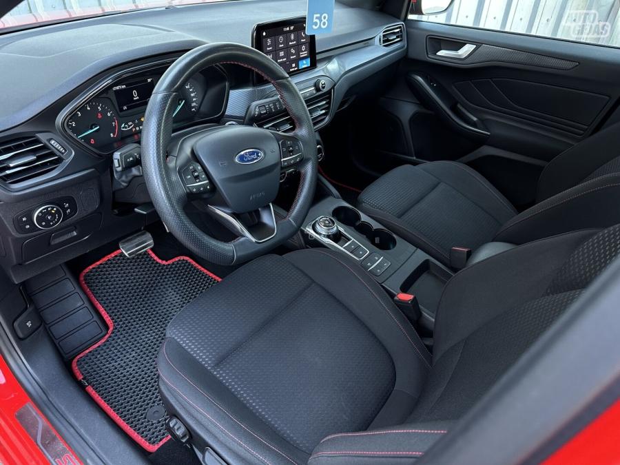 Sarkans Ford Focus 2019 Kauņa, ar dzinēja tilpumu 1.00 L un nobraukumu 122 tūkst. km par 12471 €, foto 10 vietnē AUTOMOTO.COM.LV