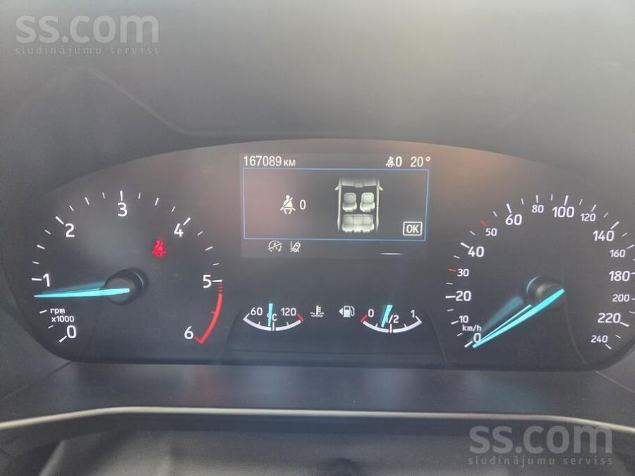 Sarkans Ford Focus 2019 Jelgava, ar dzinēja tilpumu 1.50 L un nobraukumu 0 tūkst. km par 8900 €, foto 13 vietnē AUTOMOTO.COM.LV