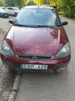Sarkans Ford Focus 2006 Kauņa, ar dzinēja tilpumu 2.00 L un nobraukumu 164 tūkst. km par 320 €, foto  vietnē AUTOMOTO.COM.LV