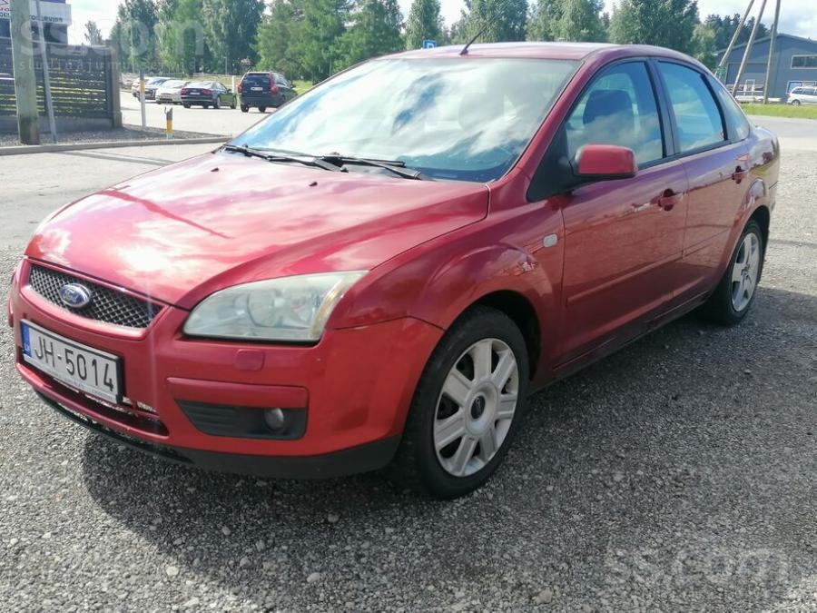 Sarkans Ford Focus 2008 Valmiera, ar dzinēja tilpumu 1.60 L un nobraukumu 236 tūkst. km par 1290 €, foto 1 vietnē AUTOMOTO.COM.LV
