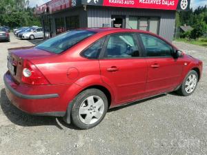 Sarkans Ford Focus 2008 Valmiera, ar dzinēja tilpumu 1.60 L un nobraukumu 236 tūkst. km par 1290 €, foto 5 vietnē AUTOMOTO.COM.LV