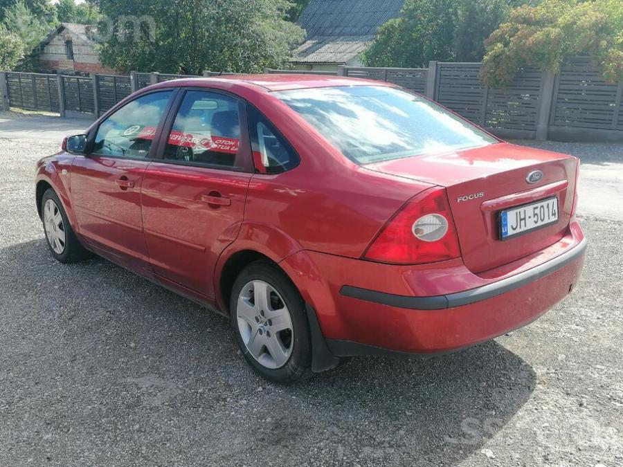 Sarkans Ford Focus 2008 Valmiera, ar dzinēja tilpumu 1.60 L un nobraukumu 236 tūkst. km par 1290 €, foto 7 vietnē AUTOMOTO.COM.LV