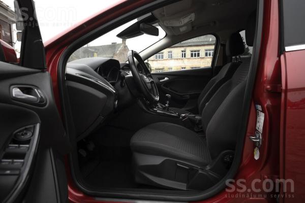 Red Ford Focus 2014 in Jelgava, with an engine capacity of 1.50 L and mileage of 0 thousand km for 5990 €, photo 6 on AUTOMOTO.COM.LV