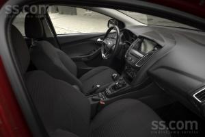 Red Ford Focus 2014 in Jelgava, with an engine capacity of 1.50 L and mileage of 0 thousand km for 5990 €, photo 21 on AUTOMOTO.COM.LV