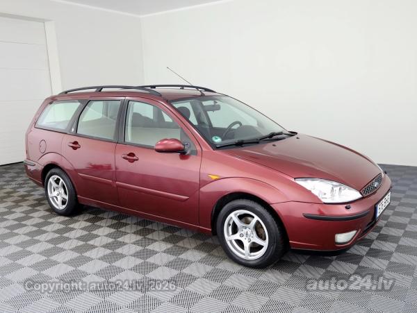 Sarkans Ford Focus 2003 Tallina, ar dzinēja tilpumu 1.80 L un nobraukumu 179 tūkst. km par 1299 €, foto 1 vietnē AUTOMOTO.COM.LV