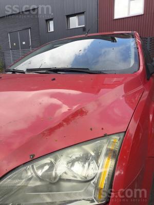 Red Ford Focus 2005 in Riga, with an engine capacity of 1.60 L and mileage of 378 thousand km for 350 €, photo 15 on AUTOMOTO.COM.LV