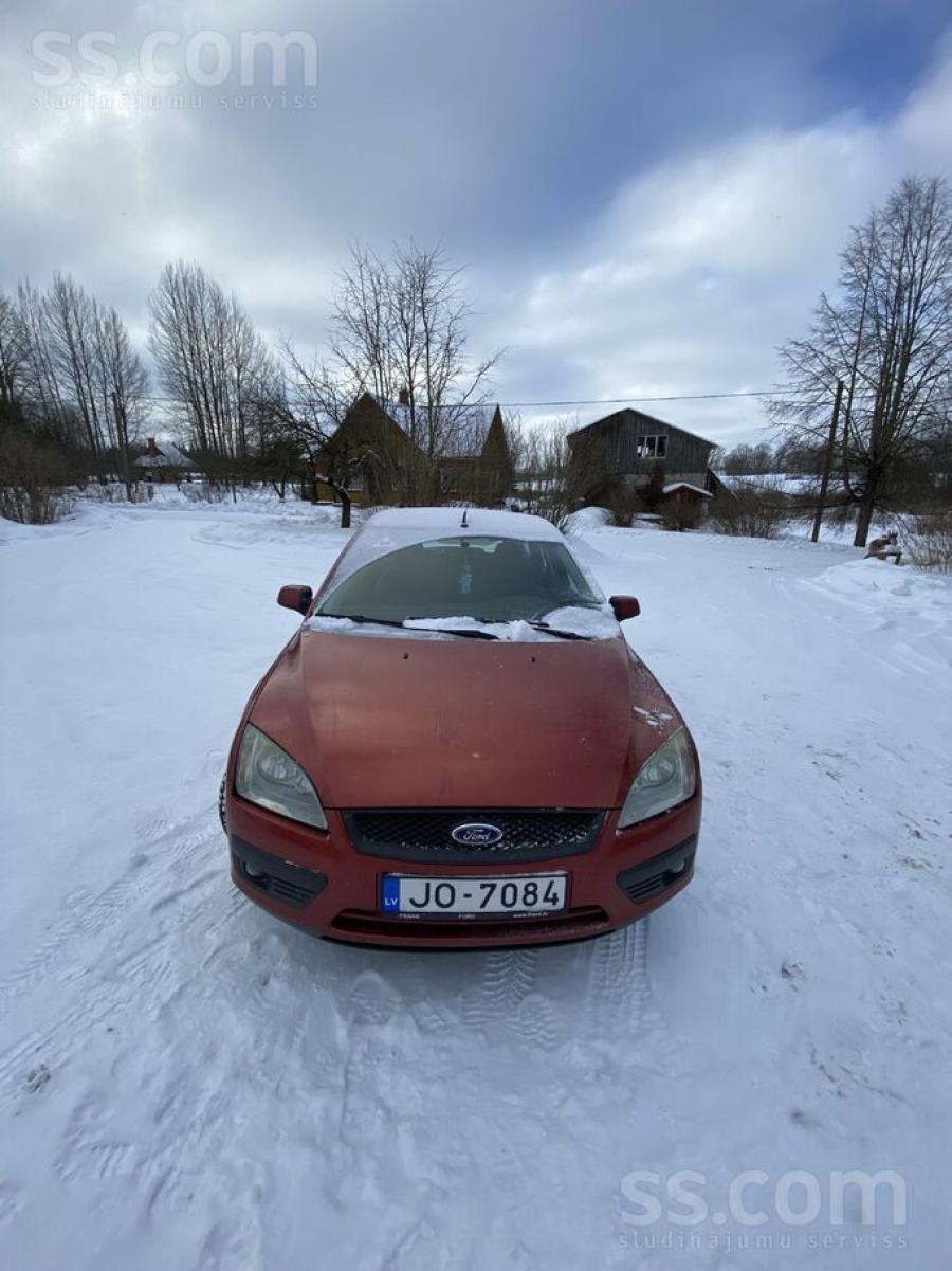 Sarkans Ford Focus 2006 Aizkraukle, ar dzinēja tilpumu 1.60 L un nobraukumu 260 tūkst. km par 1100 €, foto 3 vietnē AUTOMOTO.COM.LV