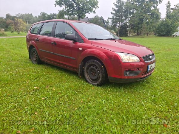 Red Ford Focus 2006 in Keila, with an engine capacity of 1.60 L and mileage of 126 thousand km for 999 €, photo 3 on AUTOMOTO.COM.LV