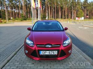 Sarkans Ford Focus 2012 Rīga, ar dzinēja tilpumu 1.60 L un nobraukumu 75 tūkst. km par 4990 €, foto 3 vietnē AUTOMOTO.COM.LV