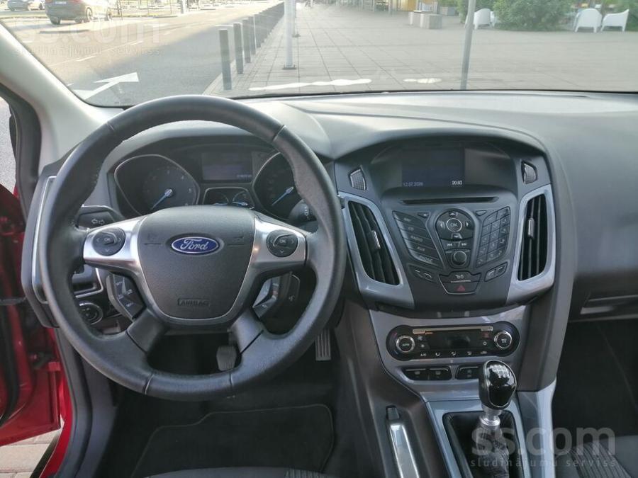 Sarkans Ford Focus 2012 Rīga, ar dzinēja tilpumu 1.60 L un nobraukumu 75 tūkst. km par 4990 €, foto 14 vietnē AUTOMOTO.COM.LV