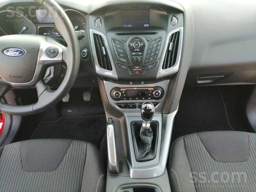 Sarkans Ford Focus 2012 Rīga, ar dzinēja tilpumu 1.60 L un nobraukumu 75 tūkst. km par 4990 €, foto 15 vietnē AUTOMOTO.COM.LV