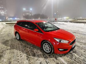 Sarkans Ford Focus 2015 Viļņa, ar dzinēja tilpumu 2.00 L un nobraukumu 321 tūkst. km par 5700 €, foto  vietnē AUTOMOTO.COM.LV