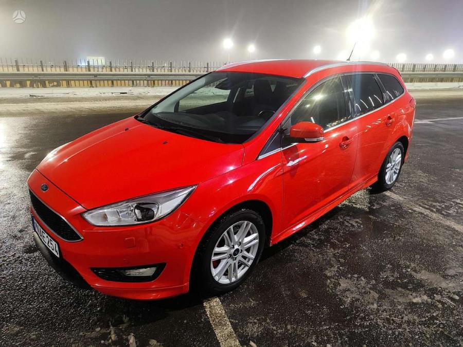 Sarkans Ford Focus 2015 Viļņa, ar dzinēja tilpumu 2.00 L un nobraukumu 321 tūkst. km par 5700 €, foto 4 vietnē AUTOMOTO.COM.LV