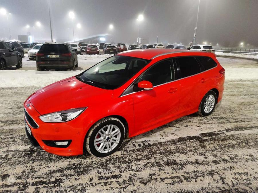 Sarkans Ford Focus 2015 Viļņa, ar dzinēja tilpumu 2.00 L un nobraukumu 321 tūkst. km par 5700 €, foto 5 vietnē AUTOMOTO.COM.LV
