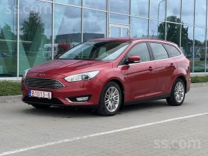 Red Ford Focus 2015 in Rezekne, with an engine capacity of 1.00 L and mileage of 217 thousand km for 5150 €, photo 3 on AUTOMOTO.COM.LV