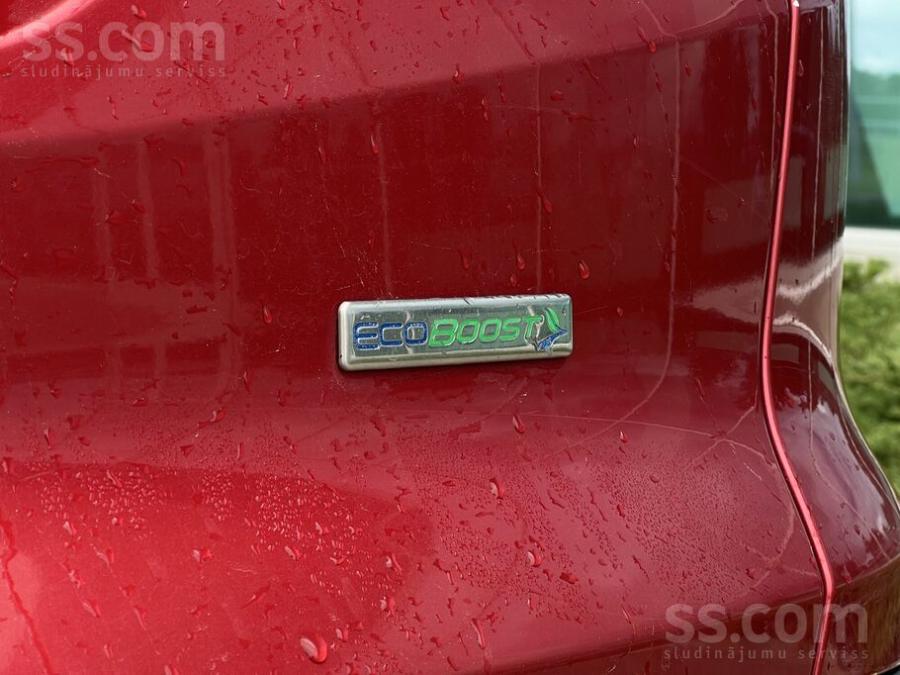 Red Ford Focus 2015 in Rezekne, with an engine capacity of 1.00 L and mileage of 217 thousand km for 5150 €, photo 24 on AUTOMOTO.COM.LV