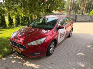 Sarkans Ford Focus 2015 Rīga, ar dzinēja tilpumu 1.50 L un nobraukumu 317 tūkst. km par 3500 €, foto 4 vietnē AUTOMOTO.COM.LV