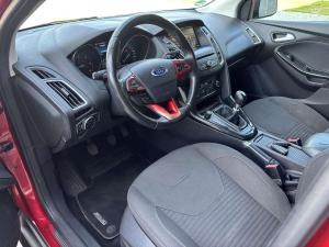 Red Ford Focus 2015 in Klaipeda, with an engine capacity of 1.50 L and mileage of 214 thousand km for 5500 €, photo 10 on AUTOMOTO.COM.LV